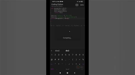 Merge Dictionaries Python Py Dictionary Youtube