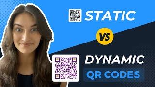Static QR Code Vs Dynamic QR Code Doovi