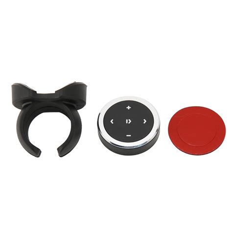 Bluetooth Media Button Smart Silver Button Bluetooth Remote Control Kit With Bracket For Mobile