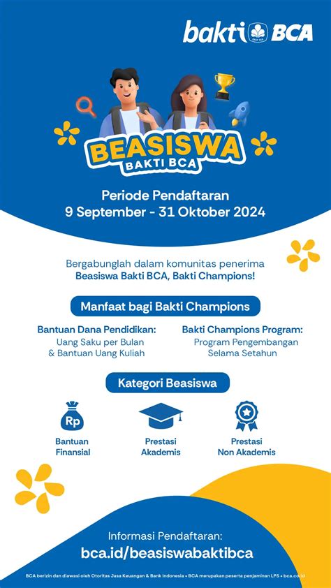 Beasiswa Bakti Bca 2024