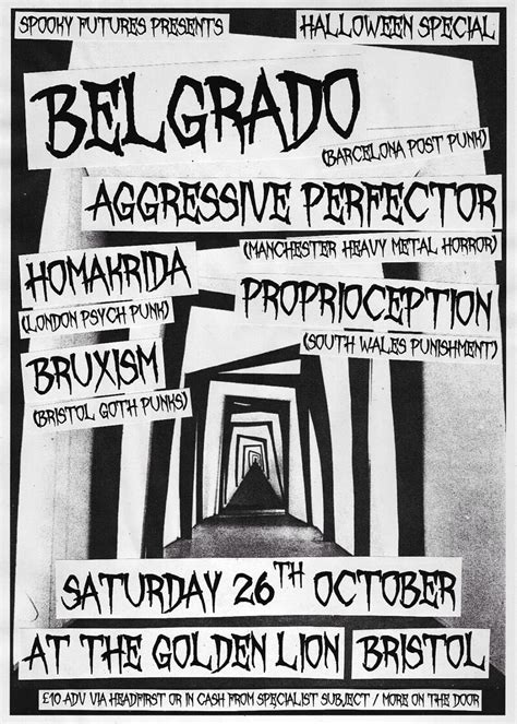 Belgrado Aggressive Perfector Homakrida And More Tickets — £10 80