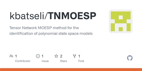 Github Kbatseli Tnmoesp Tensor Network Moesp Method For The Identification Of Polynomial
