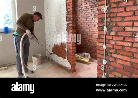 Plaster Cladding Stock Videos And Footage Hd And 4k Video Clips Alamy