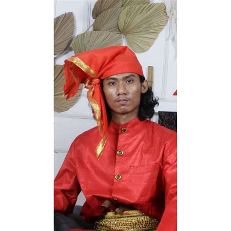 Jual Passapu Patonro Ikat Kepala Adat Makassar Shopee Indonesia