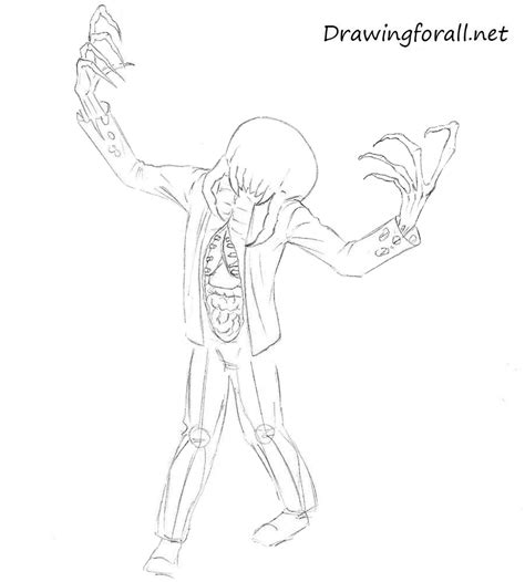 Half Life Zombie Drawing