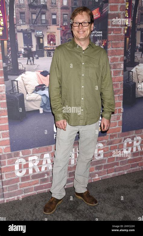 Andy Daly Attends Crashing Los Angeles Premiere Held At Avalon Stock