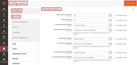 How To Configure Magento 2 Newsletter