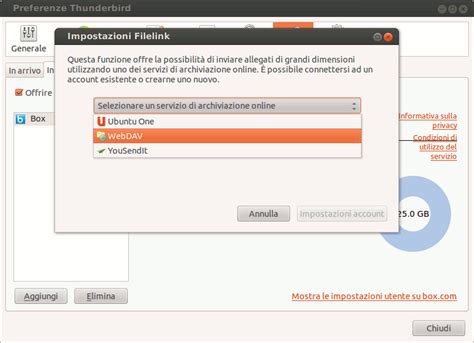 WebDAV For Filelink Condividi Files Su WebDAV Con Thunderbird
