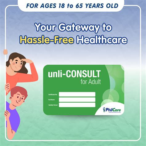 Unlimited Consultations For Adults Philcare Philcare