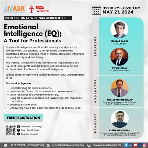 ask development s session on eq for professionals muhammad ahsan raza