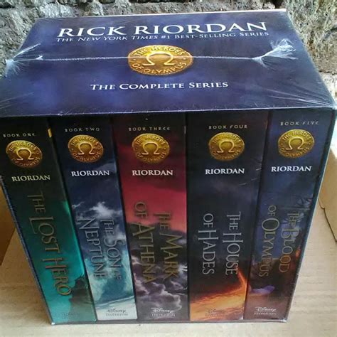 Heroes Of Olympus Paperback Boxed Set Sealed And Brand New Hobbies