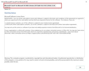 How To Find What Version Of Excel You Have Automate Excel