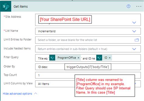 Sharepoint List Auto Incrementing Id Based Off Other Column Groups