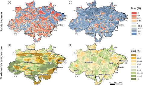 Map Of Differences Between Observed And Random Forest RF Values For