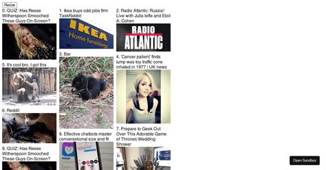 React Virtualized Examples Codesandbox