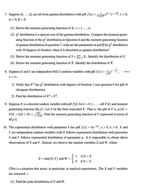 Solved Suppose X Dots Xn Are Iid From Gamma Distribution Chegg Com