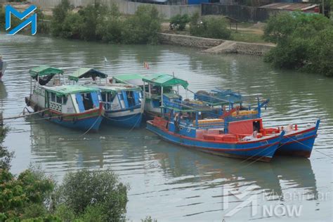 စစ်တွေ သဲချောင်းရွာမှ စက်လှေ ၅၀၀ ကျော် မုန်တိုင်းရှောင်နေရ Myanmar Now