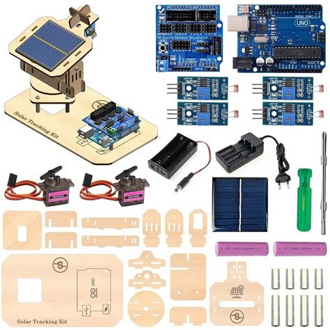 Sunrobotics Arduino Based Dual Axis Smart Solar Tracker Diy Stem