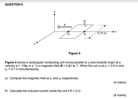 Solved QUESTION 6 Figure 4 Figure 4 Shows A Rectangular Chegg Com