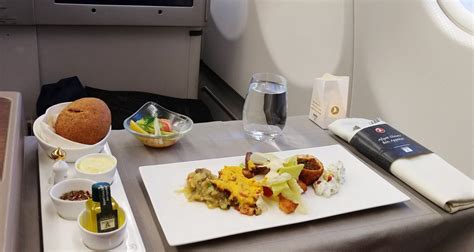 Turkish Airlines Business Class Meals Inflight Feed