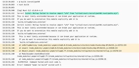 Issue With Vercel Deployment In Rc 8 Issue 14656 Nuxt Nuxt GitHub