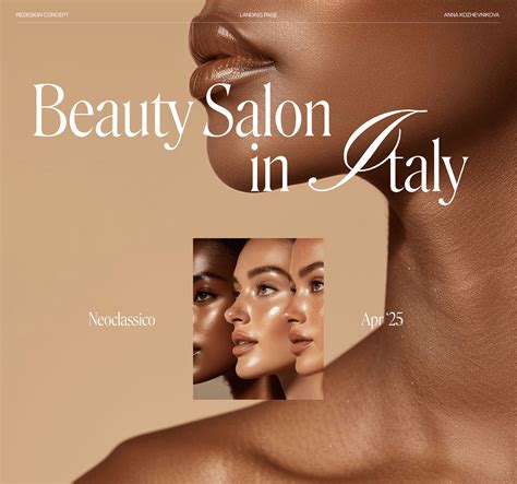 Ux Ui Design Beauty Salon Behance