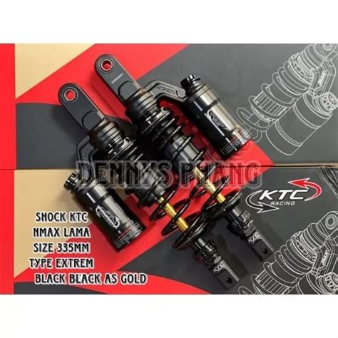 Jual Shockbreaker Ktc Racing Extream Double Klik Fungsi Aerox Nmax New Nmax Old Xmax Pcx 150 Adv