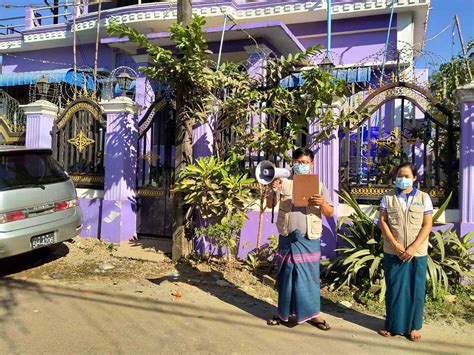 ဘားအံမြို့၌ ကိုဗစ် ၁၉ ရောဂါ ကြိုတင်ကာကွယ်ရေး အသိပညာပေးနှိုးဆော