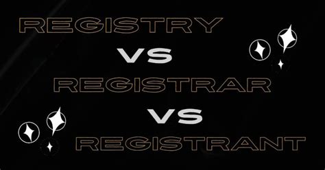 What Is The Difference Between A Domain Registry Domain Registrar And… Marina Klimi