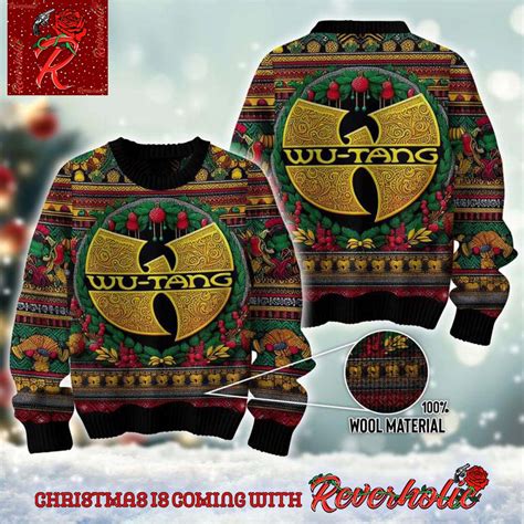 Wu Tang Clan Ugly Christmas Sweater Reverholic