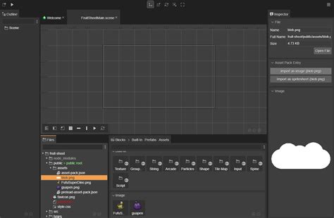 First Steps With Phaser Editor