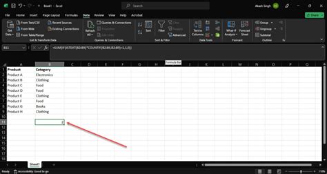How To Count Unique Values In Excel