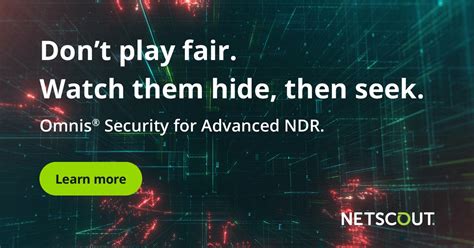 Netscout On Linkedin Omnis® Security Advanced Network Detection And Response Netscout