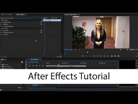 After Effects Tutorial How To Remove Warping From Warp Stabiliser After Effect Tutorial