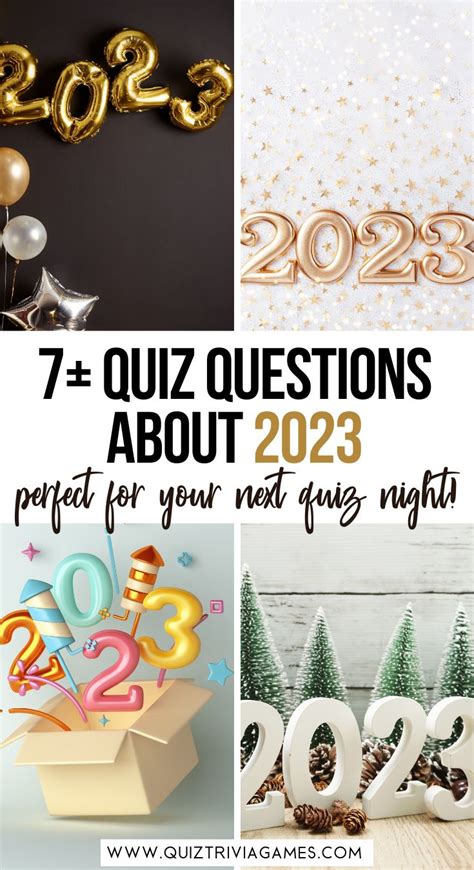 The Ultimate 2023 Quiz 8 Questions And Answers Quiz Trivia Games