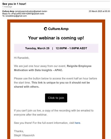 Webinar Cultureamp Employeemotivation Datainsights Peoplescience Ranadeb Ray
