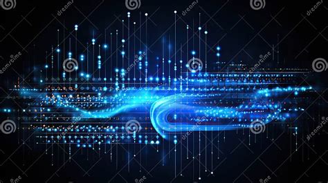 Visualizing In Modern Ui Big Data Generated By An Clustering Algorithm Stock Illustration
