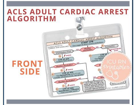 Bls And Acls Algorithm Bundle Printable Pdf Download Etsy