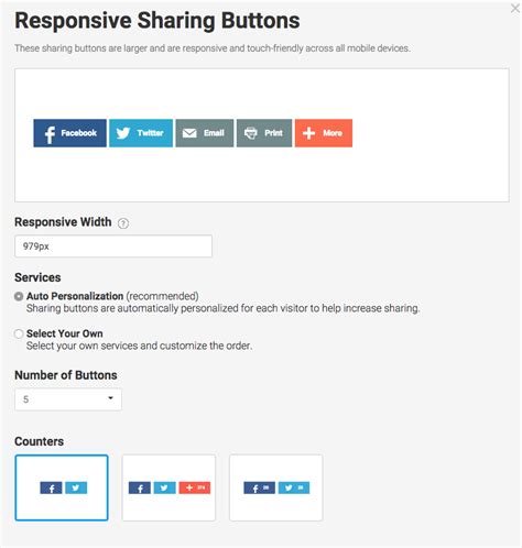 Which Social Sharing Icons Should We Be Using