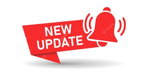 Premium Vector Update Software Icon In Flat Style System Upgrade Notification Vector