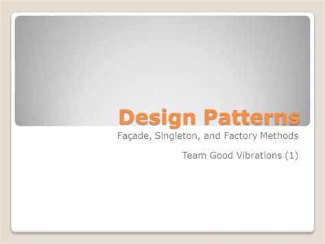Factory Facade Design Pattern