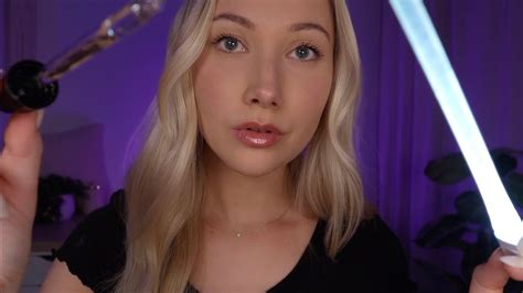 Asmr Relaxing Scalp Exam And Treatment Light Triggers Head Massage Soothing Sounds 💤 Youtube