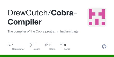 Github Drewcutchcobra Compiler The Compiler Of The Cobra Programming Language