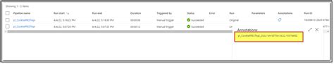 Azure Data Factory Inner Pipeline Execution Same Annotation Microsoft Qanda