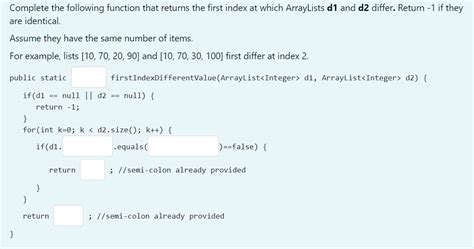 Solved Write A Statement That Removes The First Occurrence