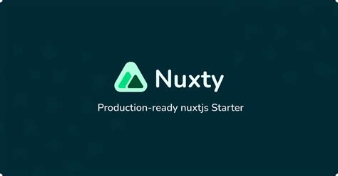 Github Agnelnievesnuxty Production Ready Nuxtjs Starter
