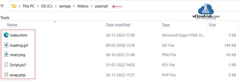 Executing PowerShell Script From PHP HTML Web Server VGeek Tales