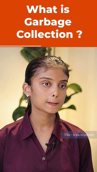 What Is Garbage Collection Java Interview Question Shorts Kiransir Youtube