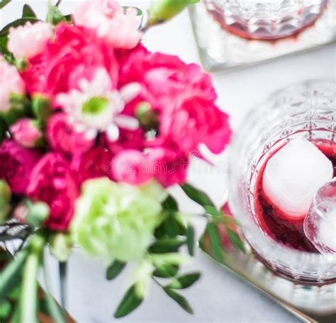 Homemade Cocktails Recipe Stock Image Image Of Alcohol 134615569