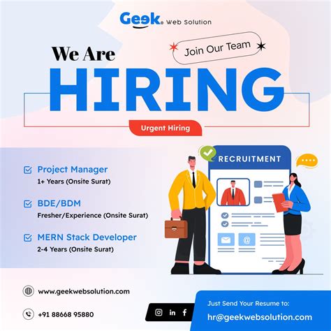 Geek Web Solution On Linkedin Mern Hiring Vacancy Job React Projectmanager Bde Bdm